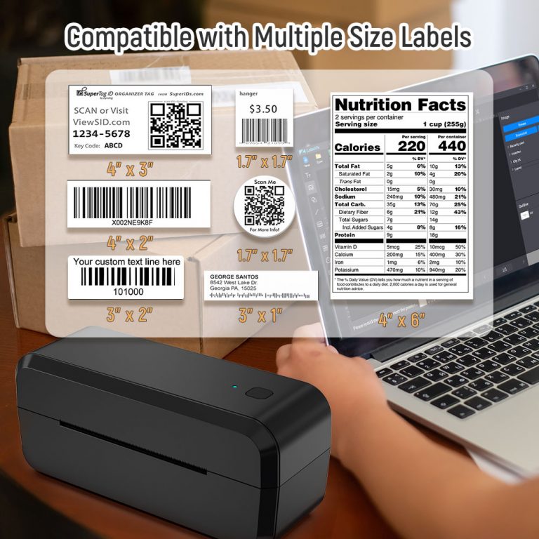 AM-243BT Shipping Label Printer - | AIMO