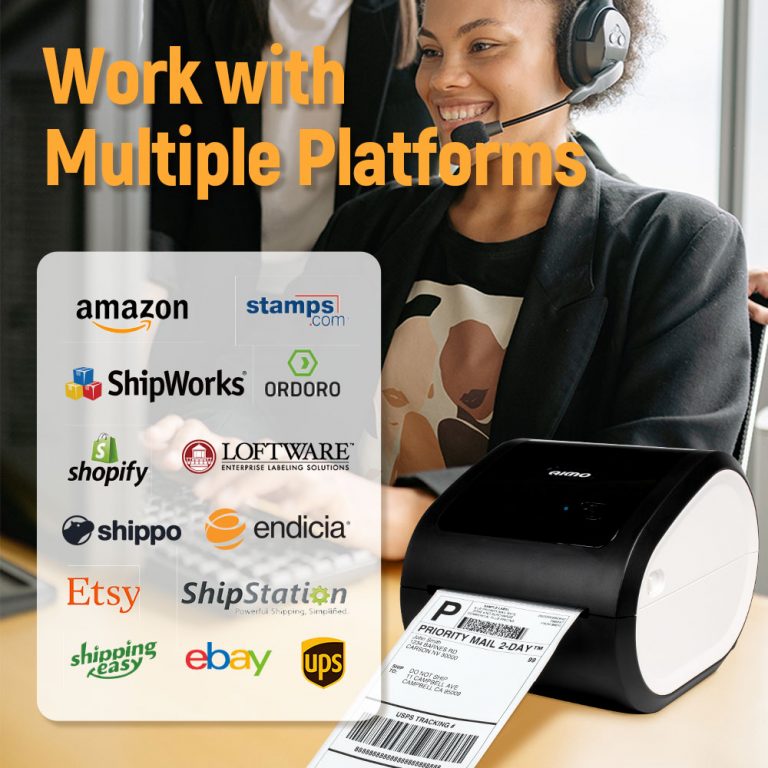 D520BT Shipping Label Printer - Zhuhai Elmer Technology Co.Ltd.