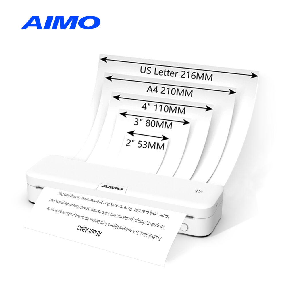 Portable A4 Thermal Printer Offering You HD Printing Experience| AIMO