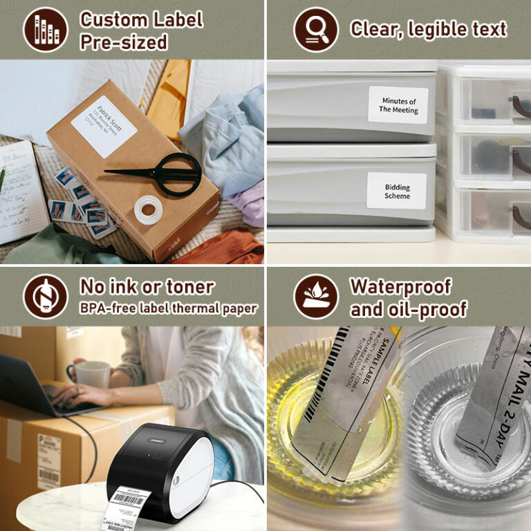 Wholesale Label Printing Company With Top Shipping Label Printer | AIMO