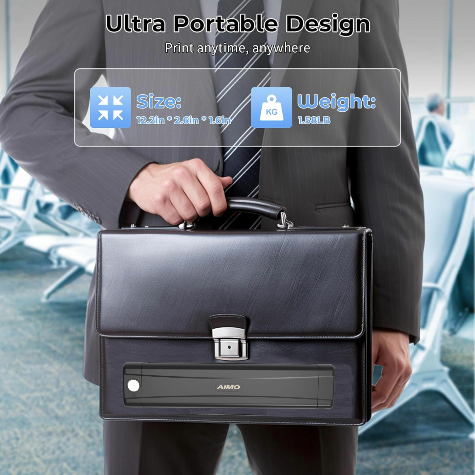 M08E Portable Thermal Printer | AIMO