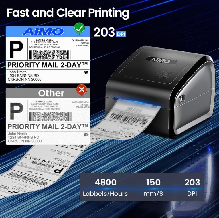Wholesale Label Printing Company With Top Shipping Label Printer | AIMO